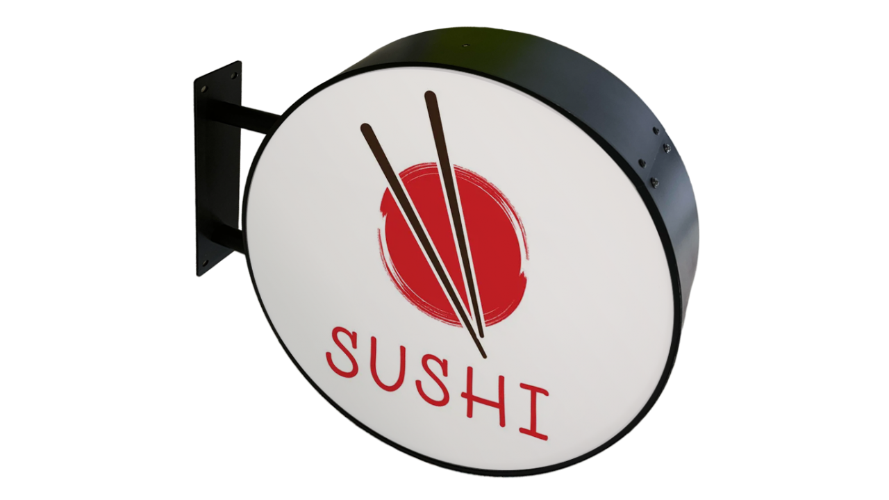 PRE-MADE PROJECTING SIGN BOX